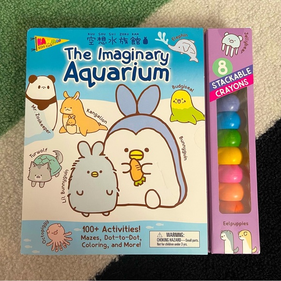Toys | Kawaii Kids Club The Imaginary Aquarium Activity Book W ...